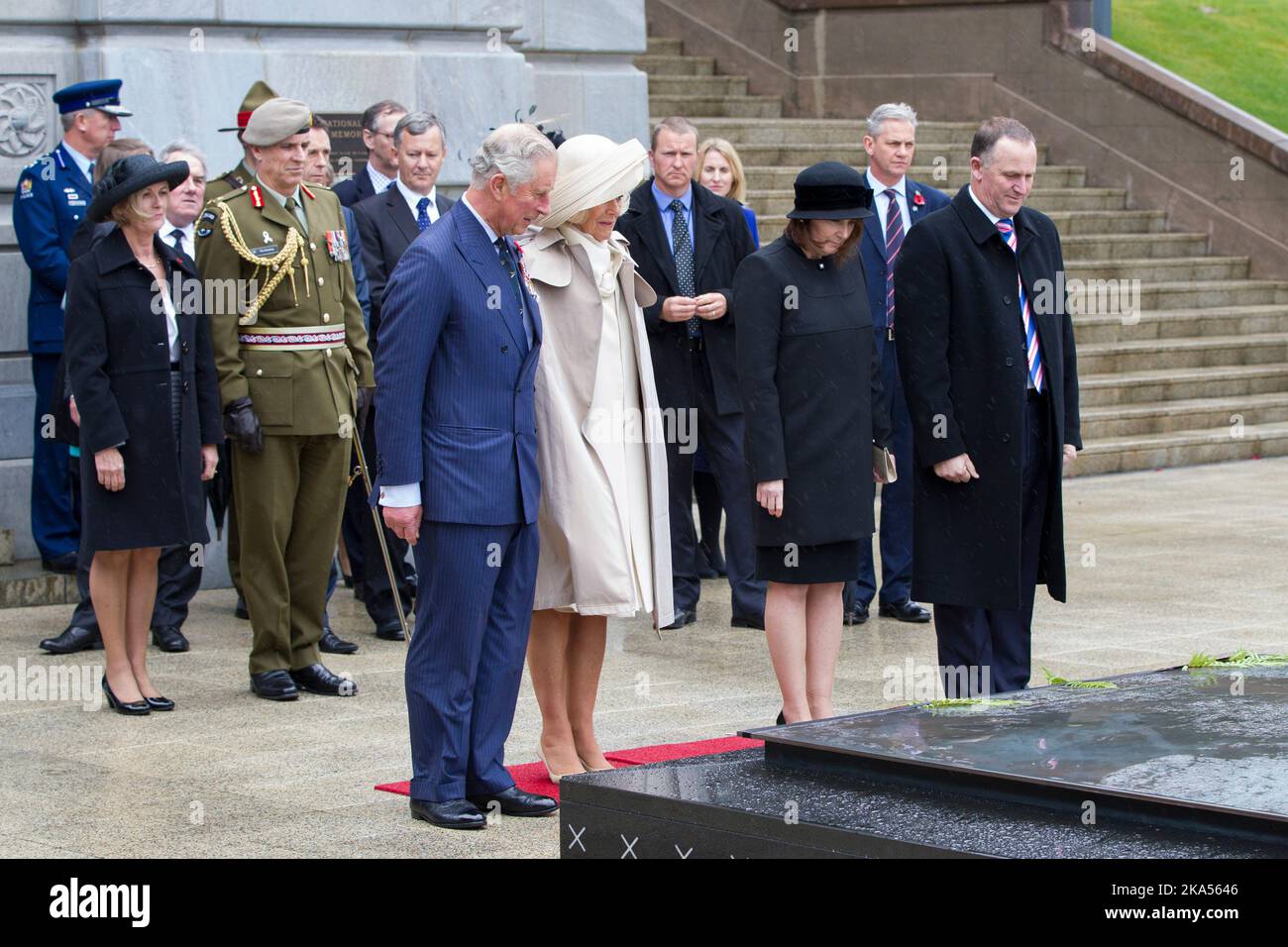 The Prince of Wales and The Duchess of Cornwall visit the National War ...