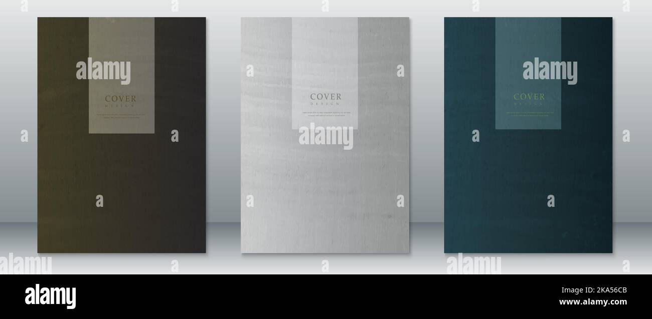 Creative minimalistic cover page design with watercolor modern style ...