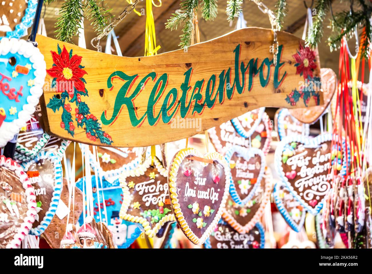 Munich, Germany - December 2018: Marienplatz Christmas Market ...