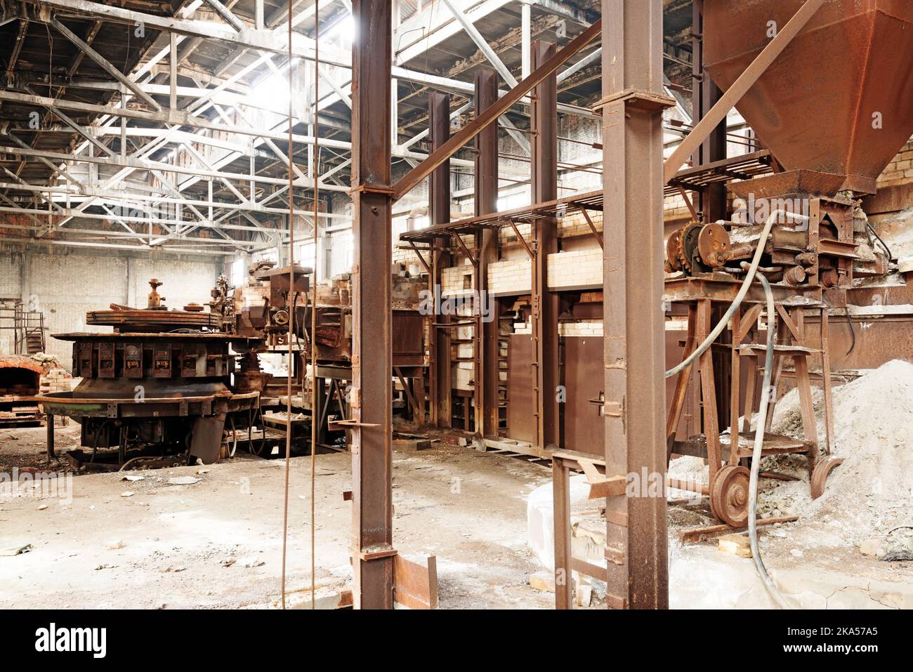Old abandoned factory Stock Photo - Alamy