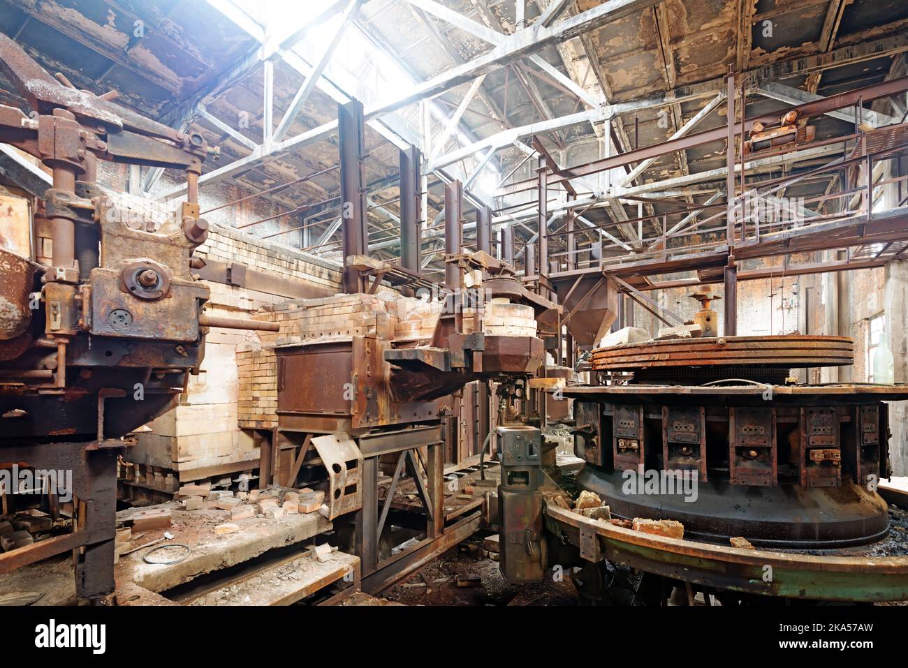Old abandoned factory Stock Photo - Alamy