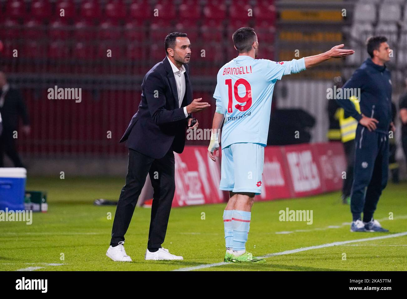 Monza, Italy - October 31, 2022, Raffaele Palladino, Head Coach (AC ...
