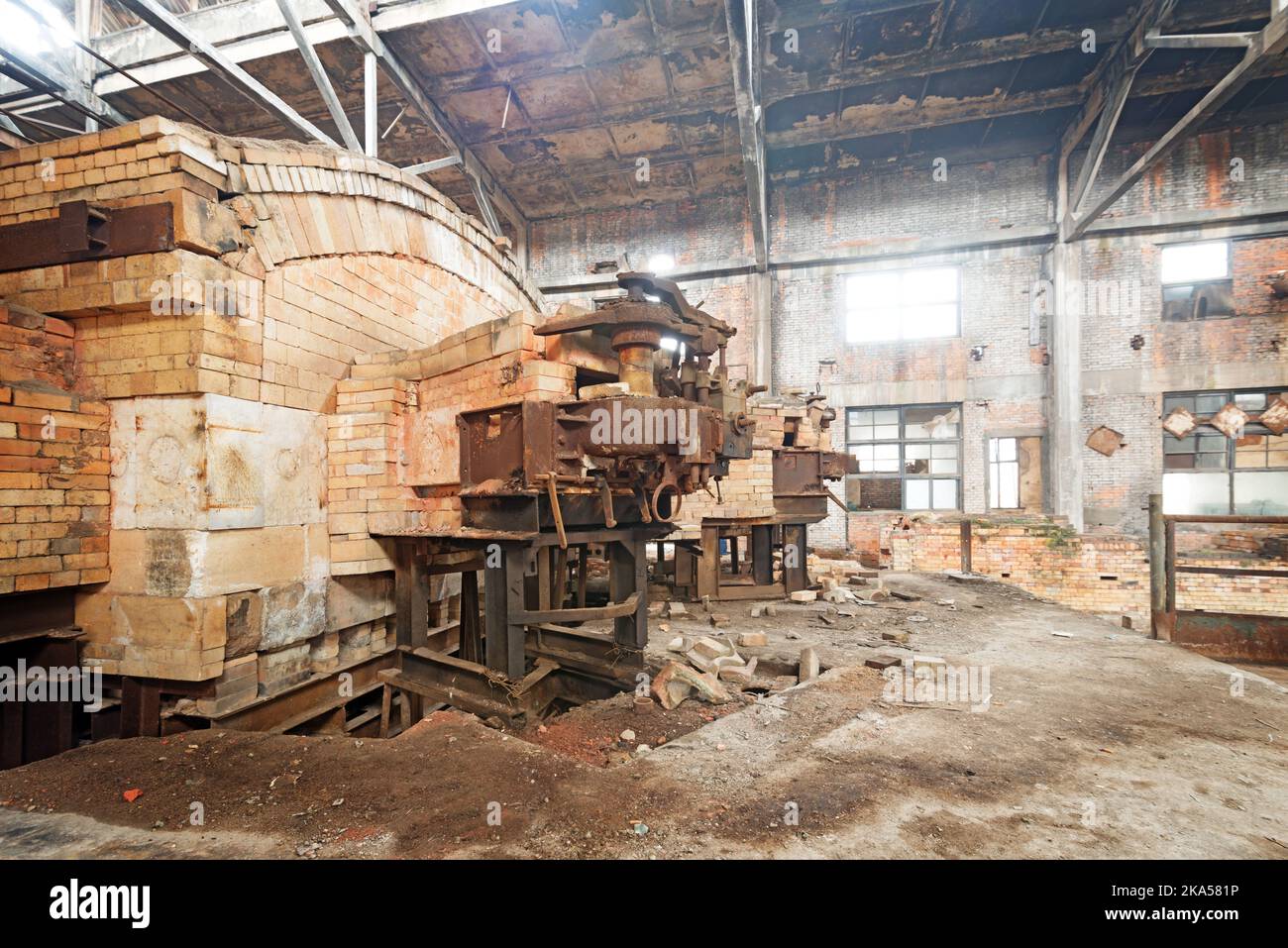 Old abandoned factory Stock Photo - Alamy