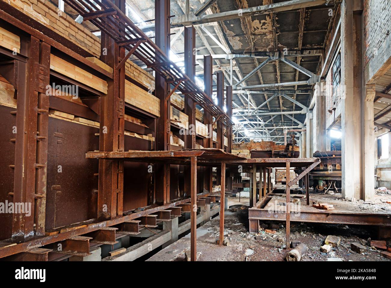 Old abandoned factory Stock Photo - Alamy
