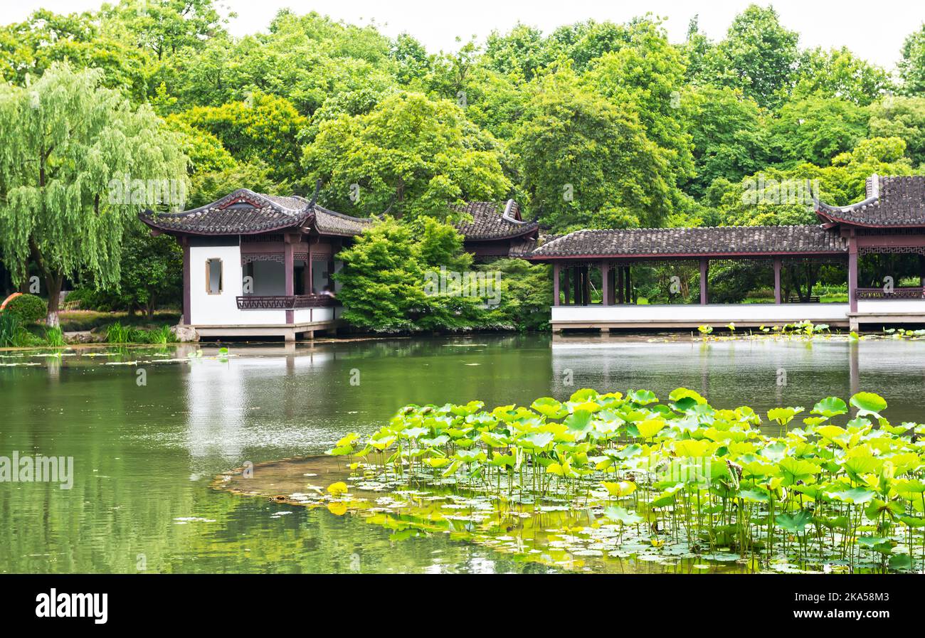 detail of the historic Yuyuan Garden created in the year 1559 by Pan ...