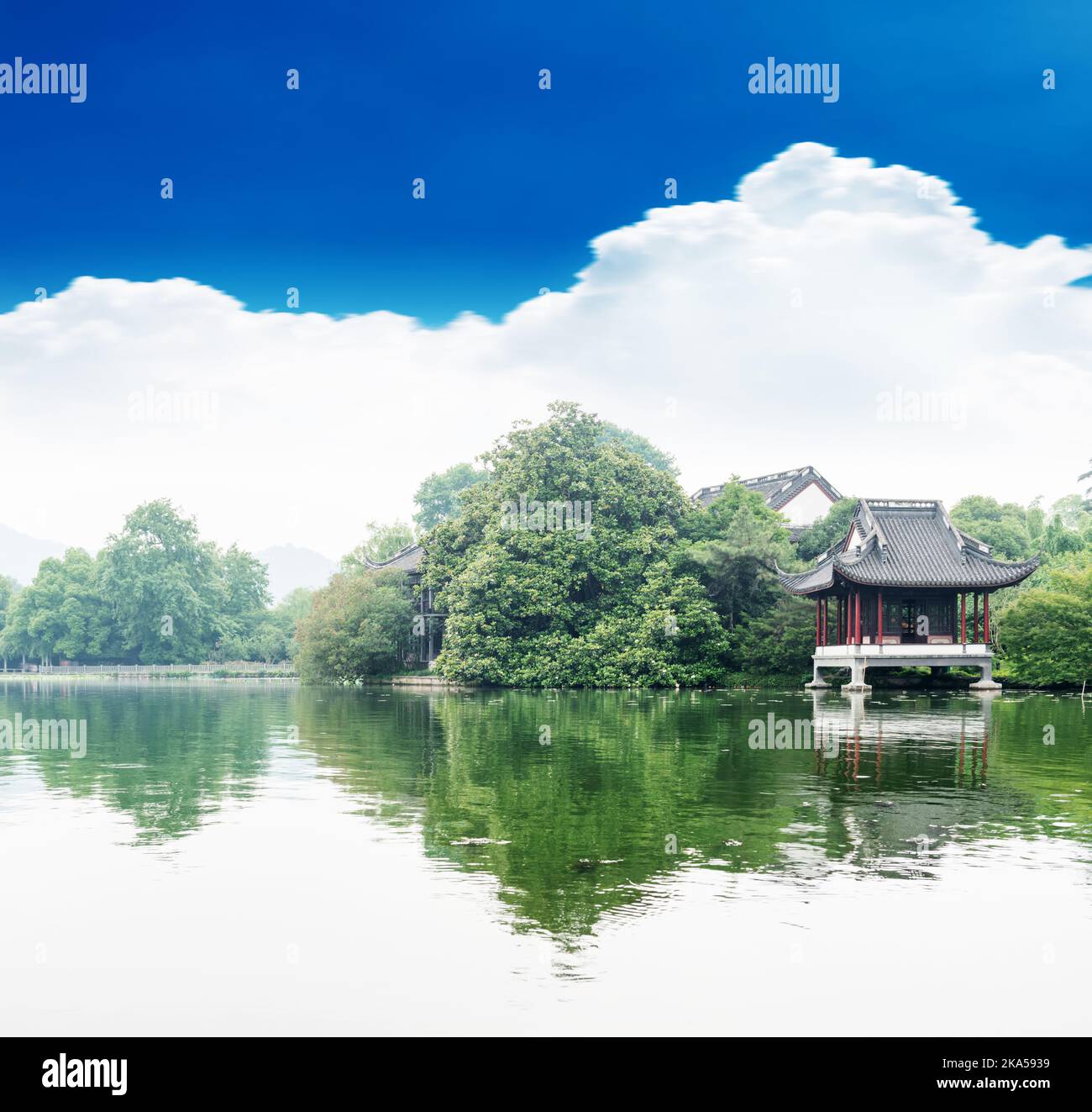 detail of the historic Yuyuan Garden created in the year 1559 by Pan ...
