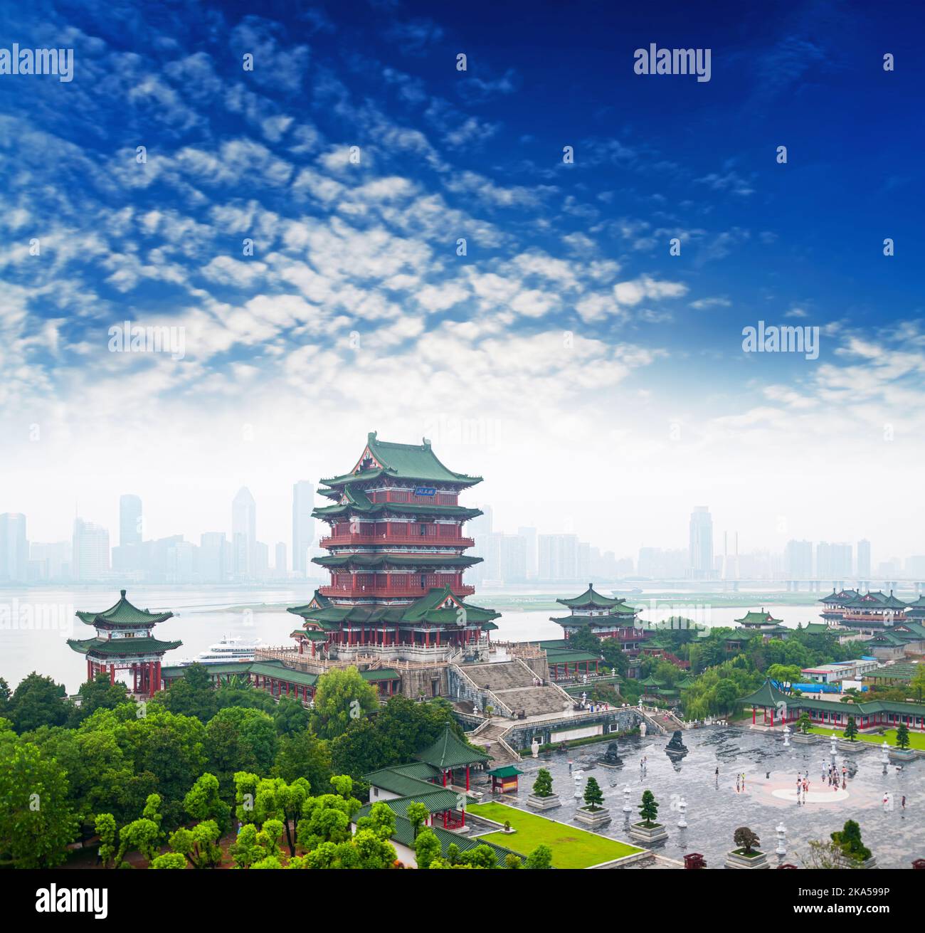 Tengwang Pavilion,Nanchang,t raditional, ancient Chinese architecture ...