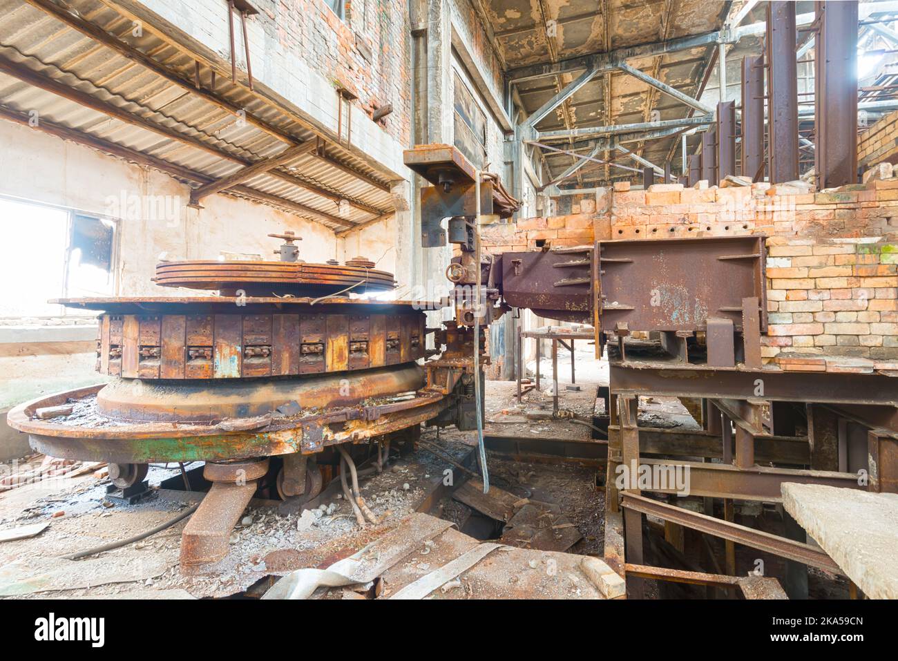 Old abandoned factory Stock Photo - Alamy