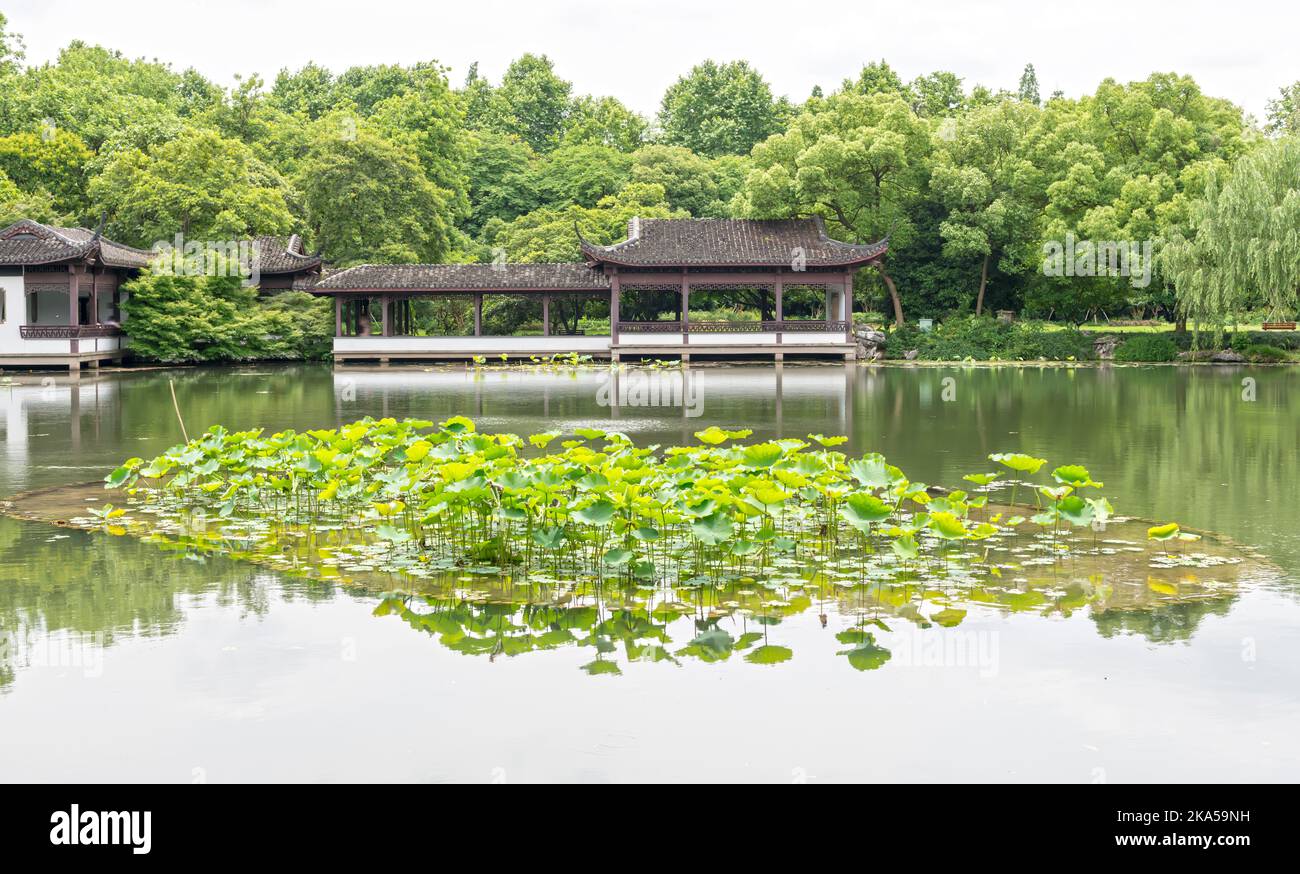 detail of the historic Yuyuan Garden created in the year 1559 by Pan ...