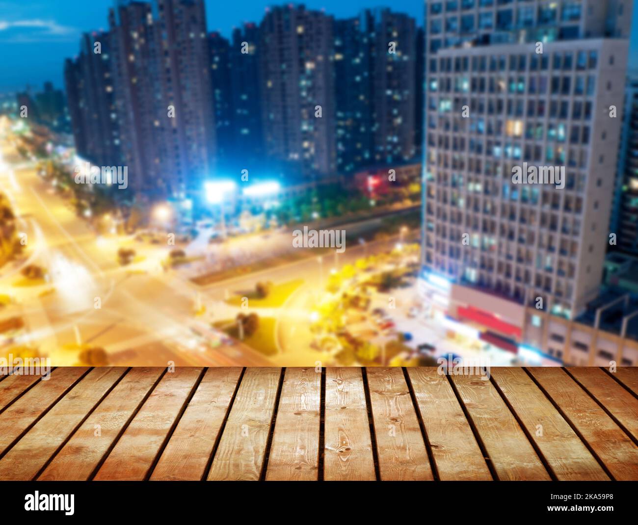 landscape of shanghai china at night Stock Photo - Alamy