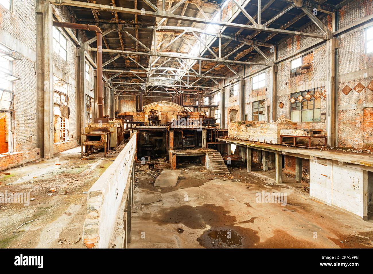 Old abandoned factory Stock Photo - Alamy