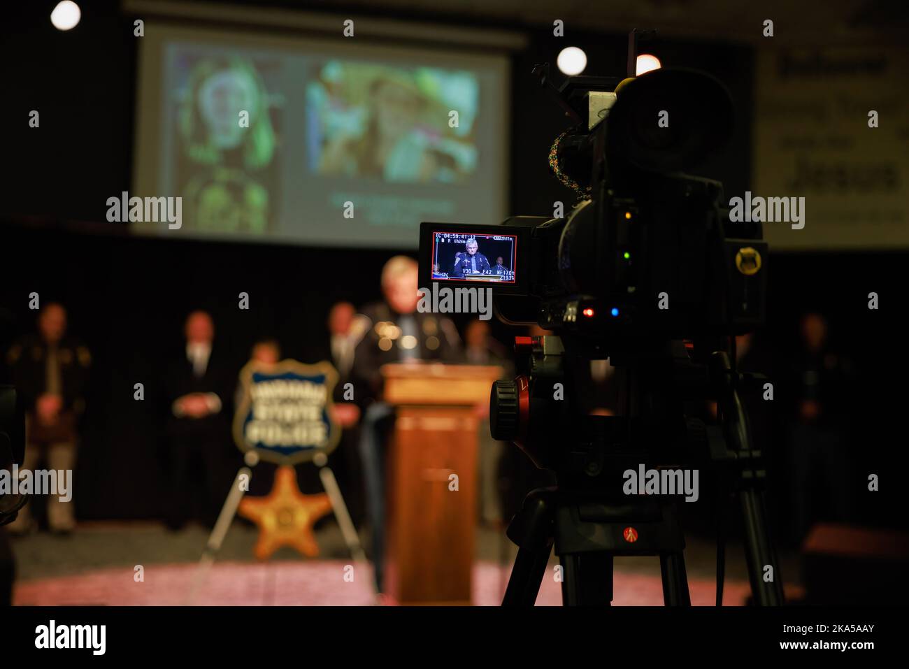 Bloomington, United States. 31st Oct, 2022. Indiana State Police ...