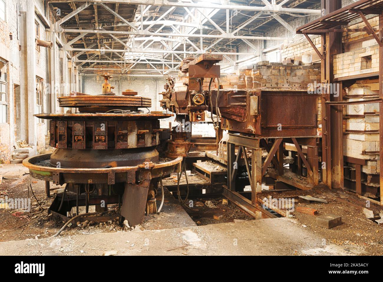 Old abandoned factory Stock Photo - Alamy