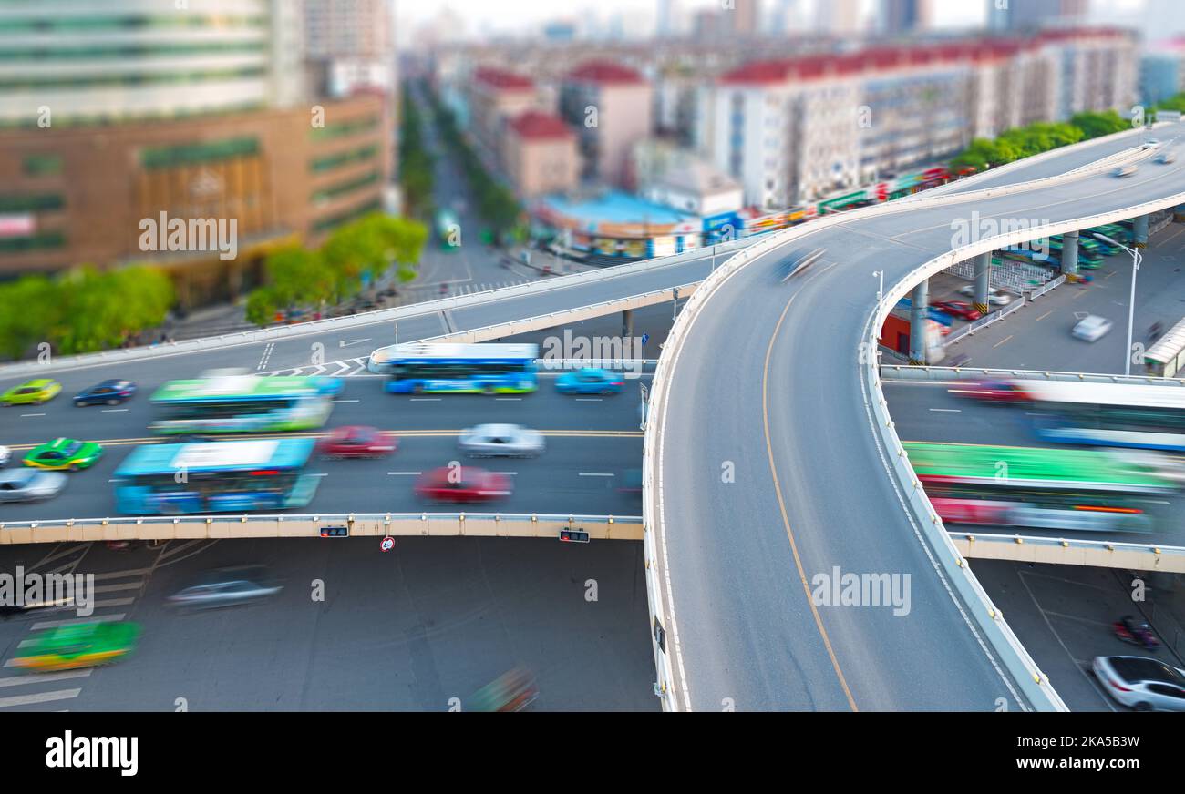 city highway overpass Stock Photo - Alamy
