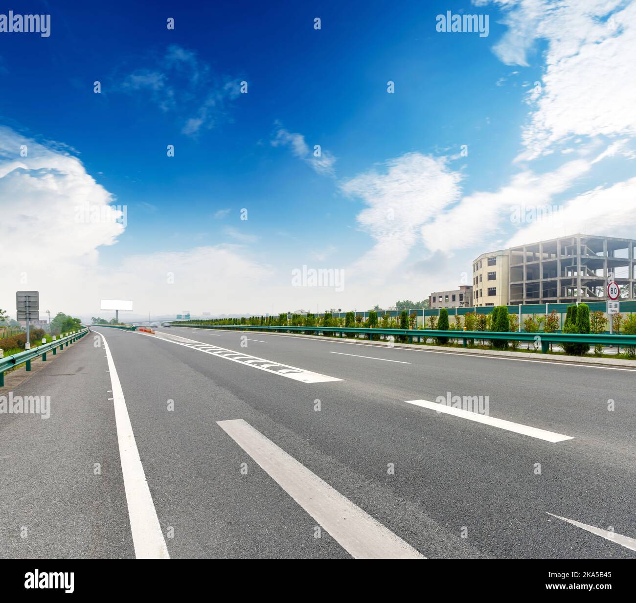 concrete road curve of viaduct in shanghai china outdoor Stock Photo ...