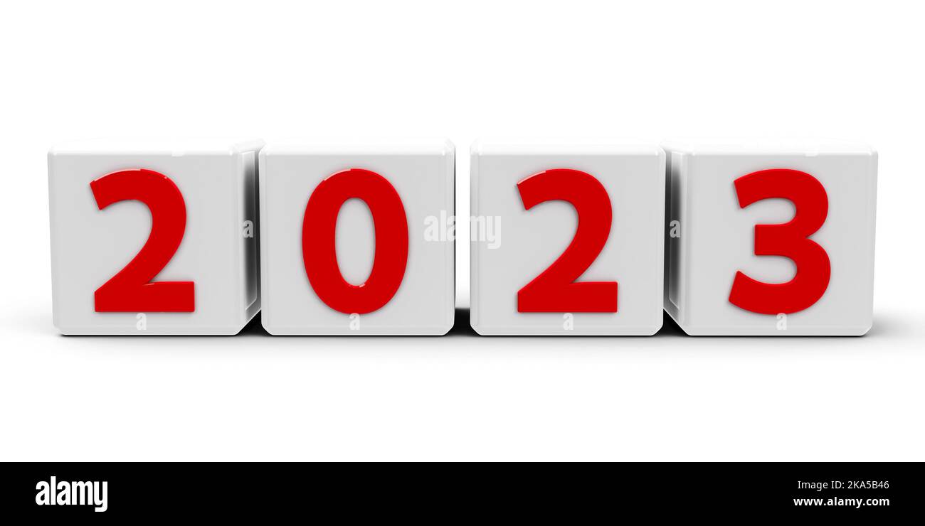 2023 on dice hi-res stock photography and images - Alamy