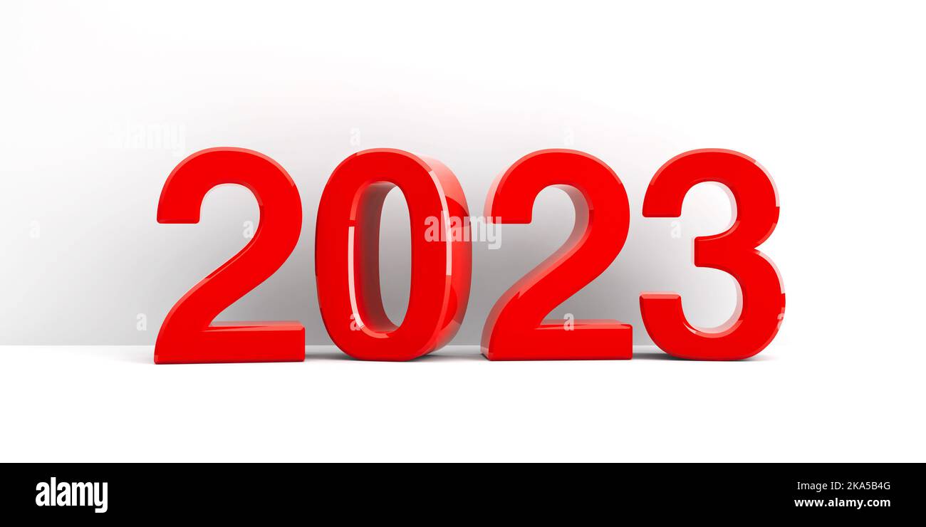 Symbol of 2023 year Cut Out Stock Images & Pictures - Alamy