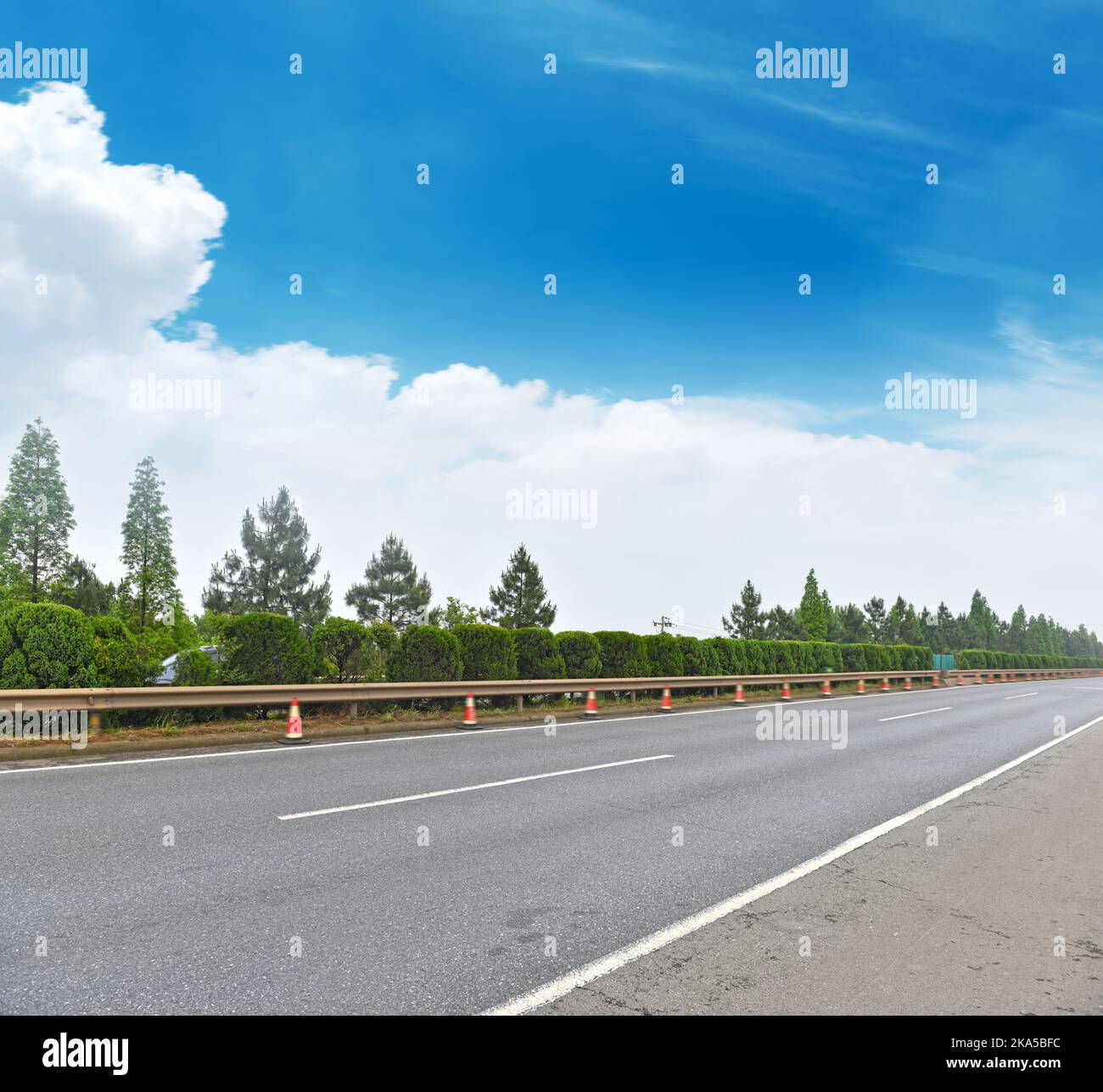 concrete road curve of viaduct in shanghai china outdoor Stock Photo ...