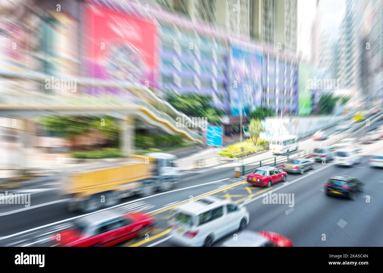 group of cars on the street road at shanghai china Stock Photo - Alamy