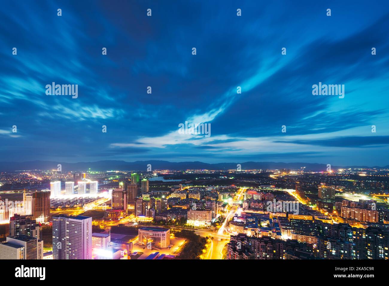 Aerial view of chinese city,shenzhen Stock Photo - Alamy