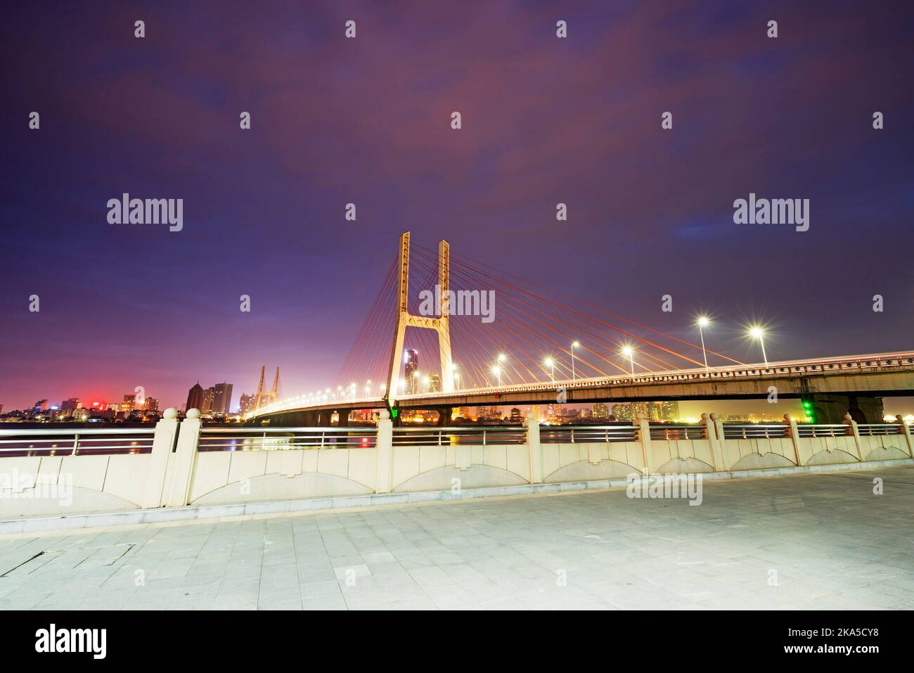 Nanchang eight one bridge Stock Photo - Alamy