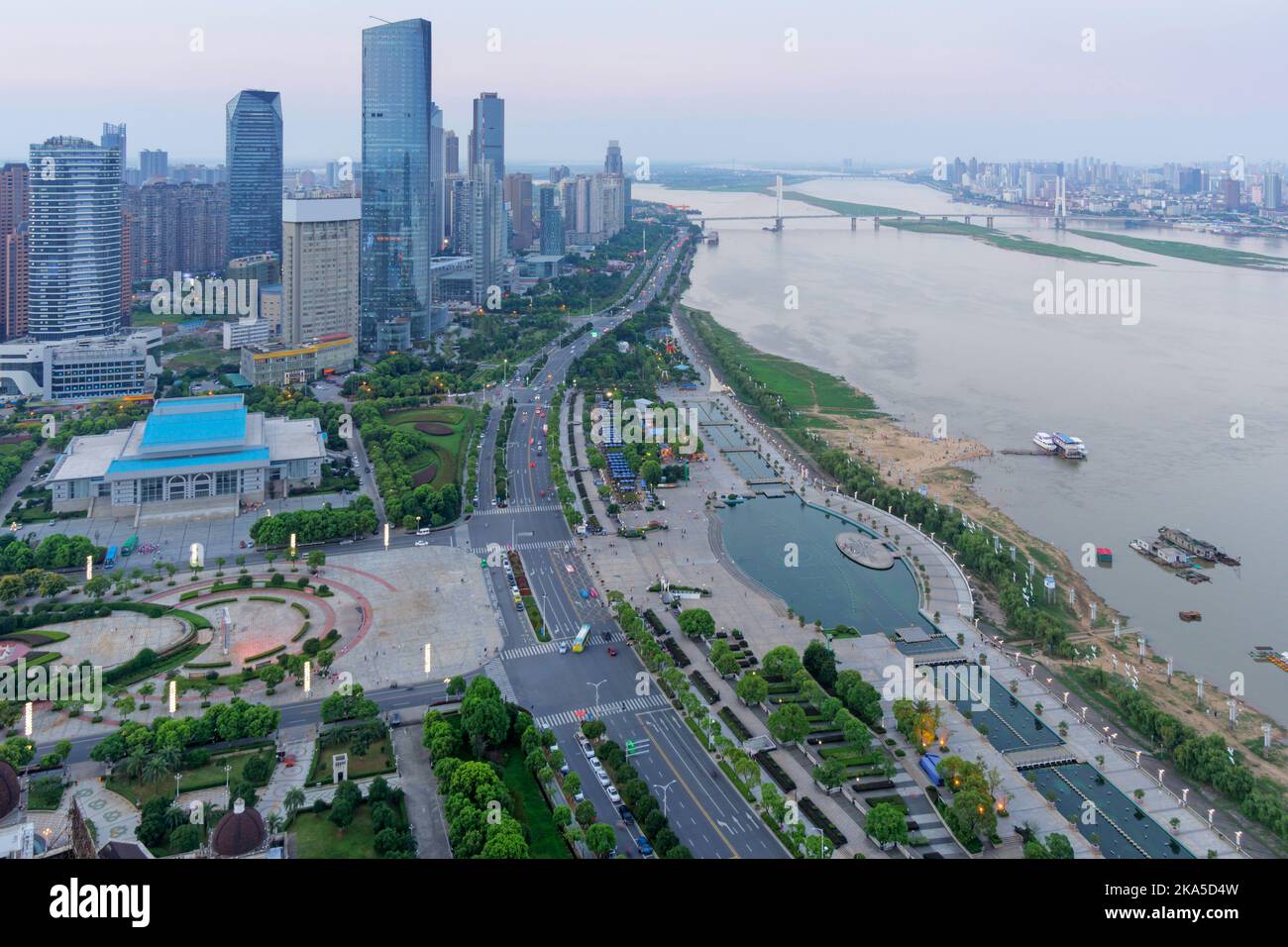 The Chinese city of Nanchang, Jiangxi Province Stock Photo - Alamy