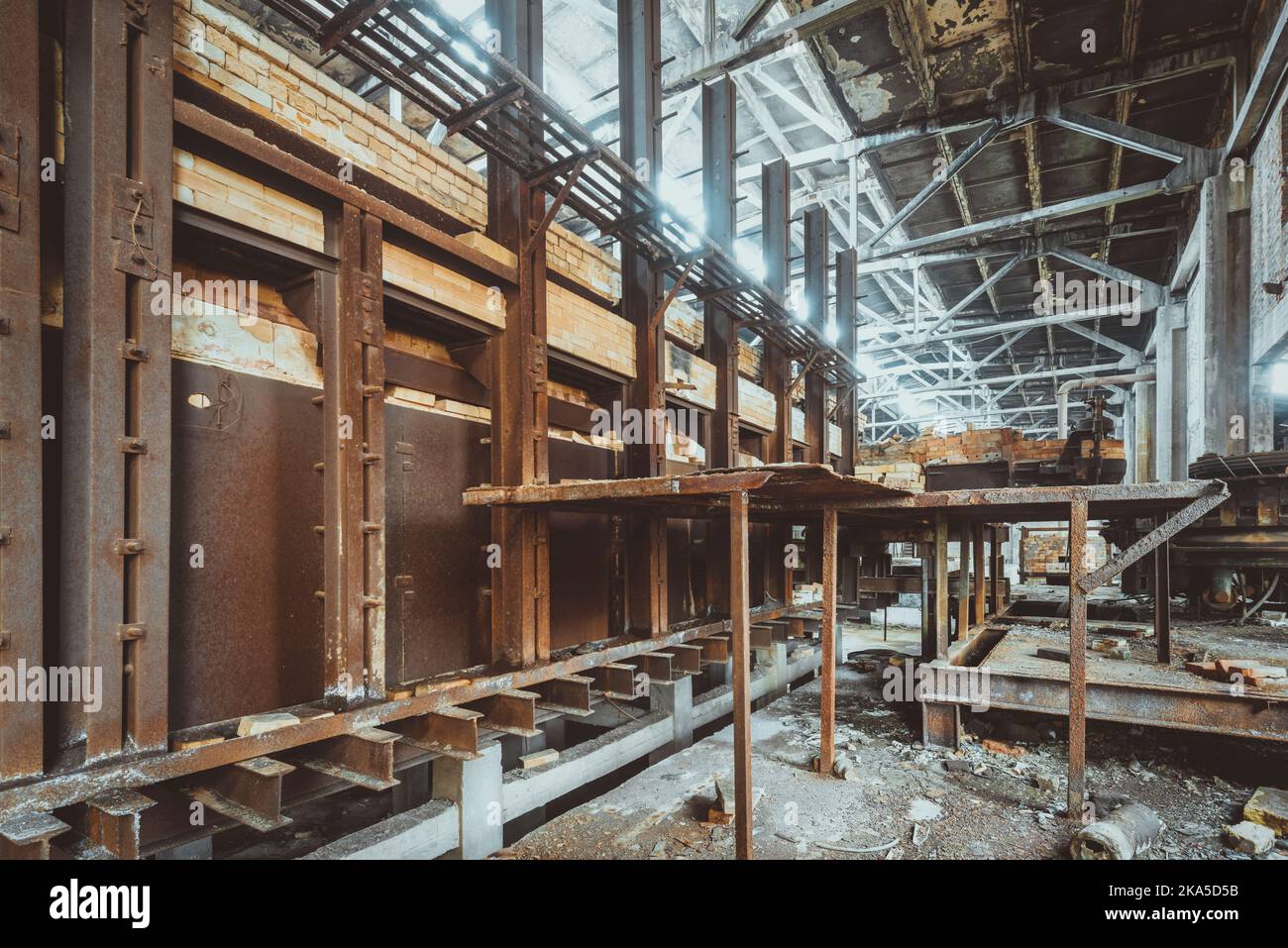 Old abandoned factory Stock Photo - Alamy