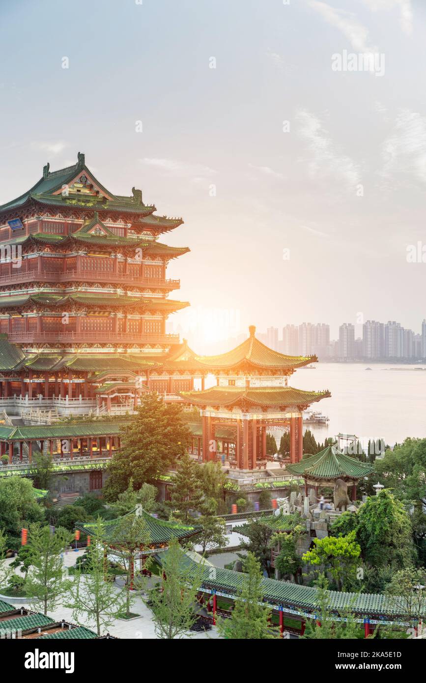 Tengwang Pavilion,Nanchang,traditional, ancient Chinese architecture ...
