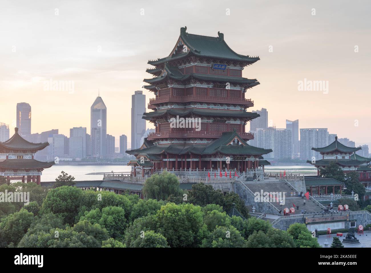 Tengwang Pavilion,Nanchang,traditional, ancient Chinese architecture ...