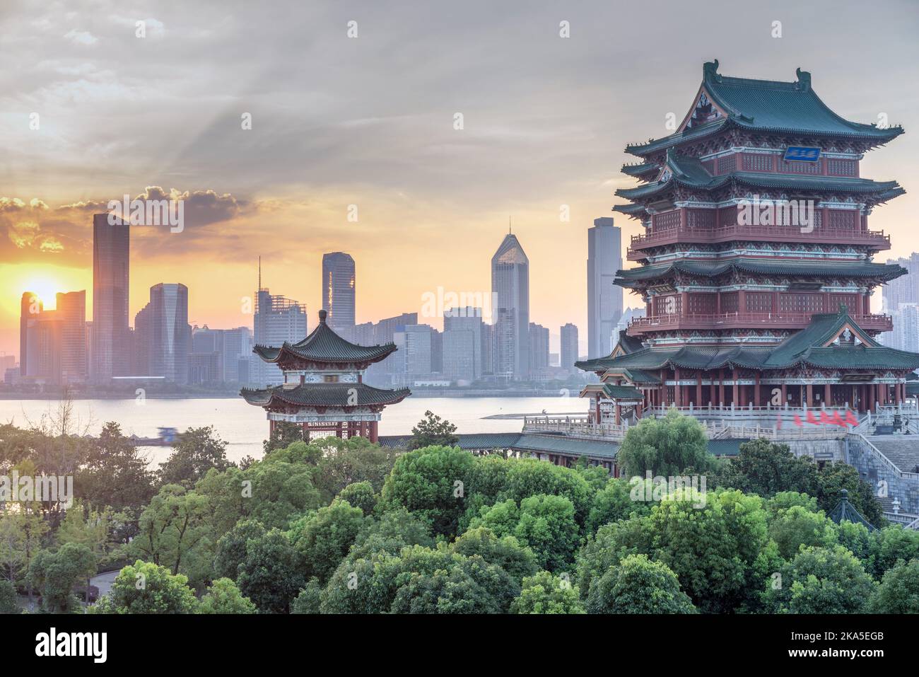 Tengwang Pavilion,Nanchang,traditional, ancient Chinese architecture ...