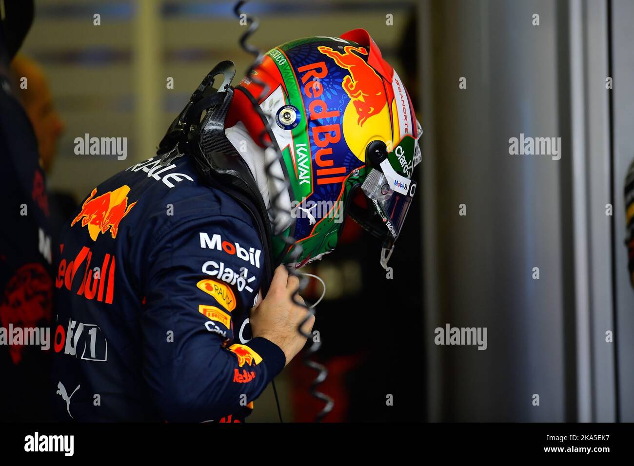 MEXICO City, MEXICO 28. October 2022: Sergio Perez of Mexico (N-11 ...