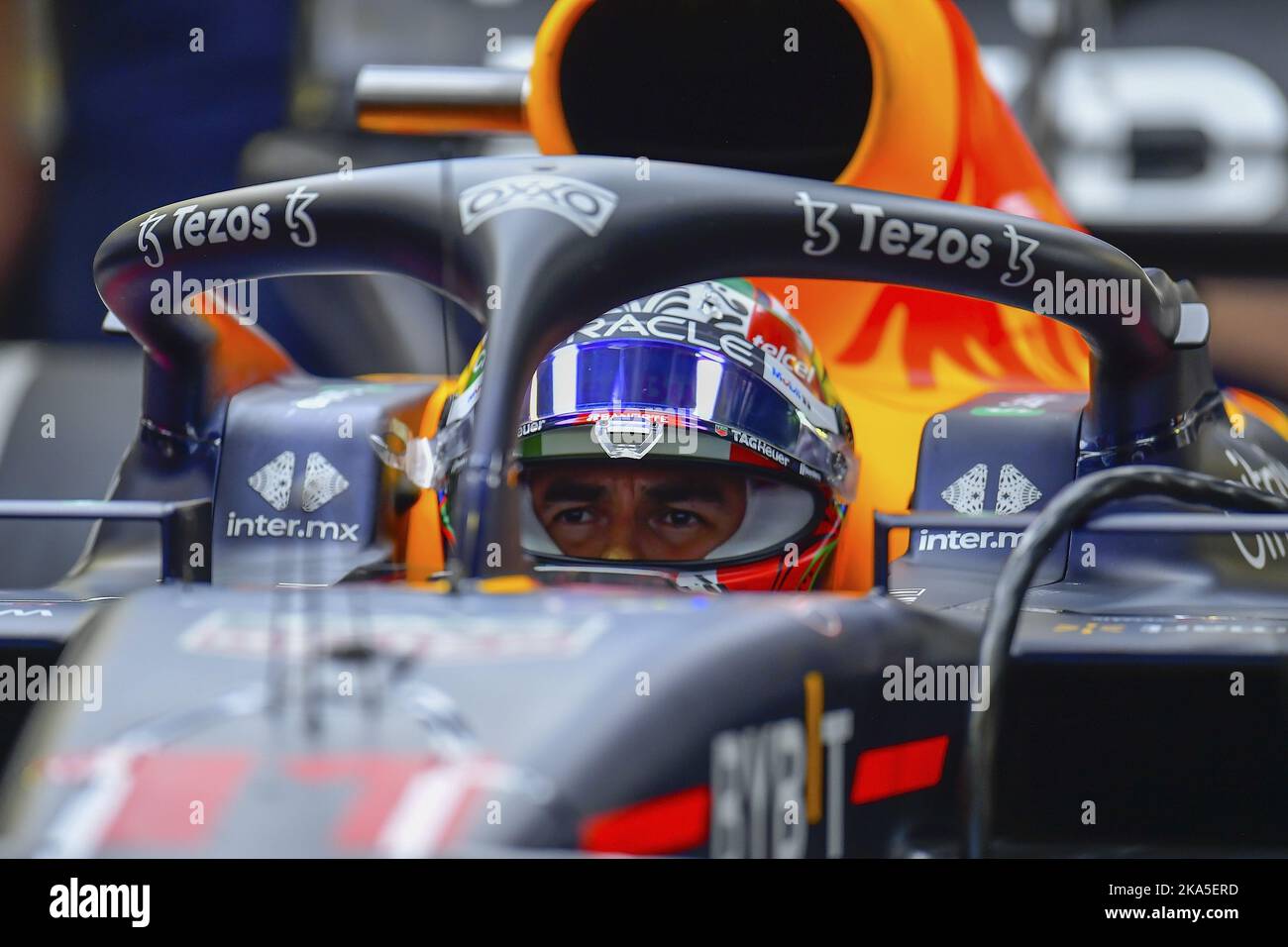 MEXICO City, MEXICO 28. October 2022: Sergio Perez of Mexico (N-11 ...