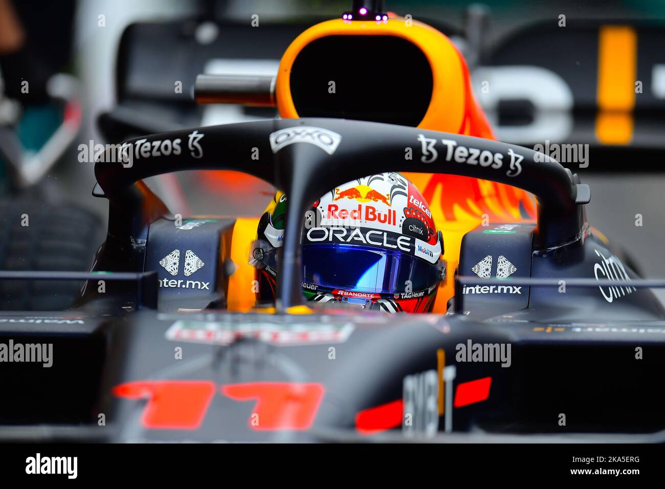 MEXICO City, MEXICO 28. October 2022: Sergio Perez of Mexico (N-11 ...