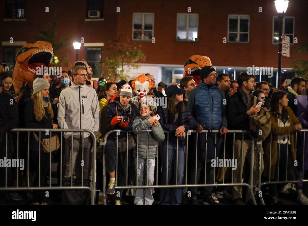 New York, New York, USA. 31st Oct, 2022. Revelers attend the 2022 ...