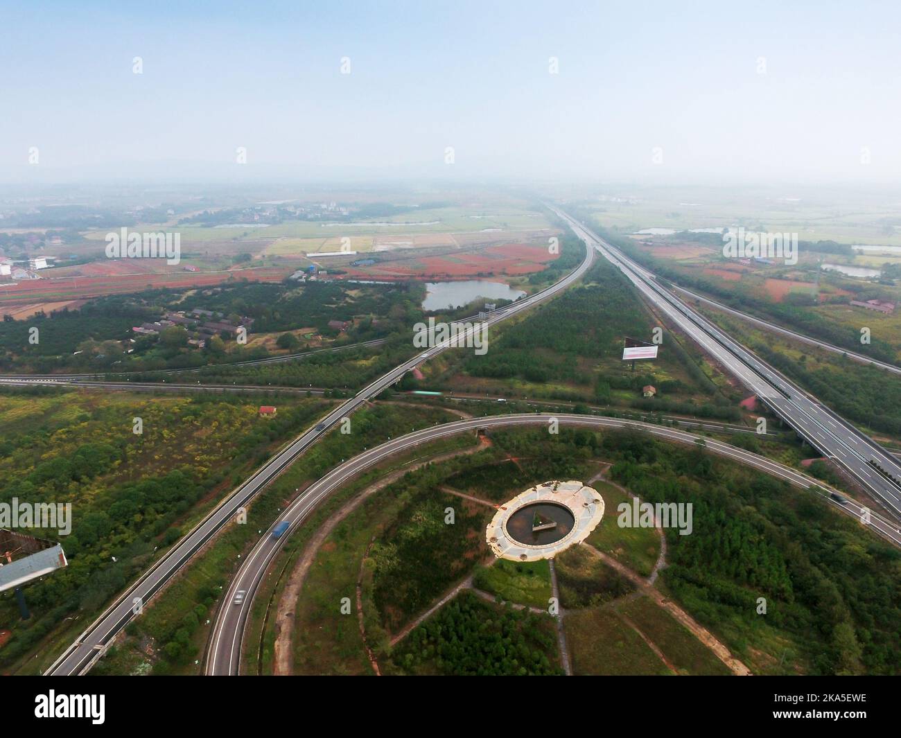 Aerial photography bird-eye view of City Stock Photo - Alamy