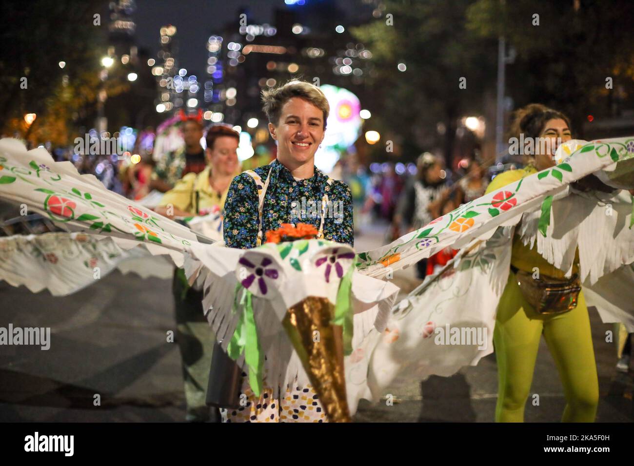 New York, New York, USA. 31st Oct, 2022. Revelers attend the 2022 ...