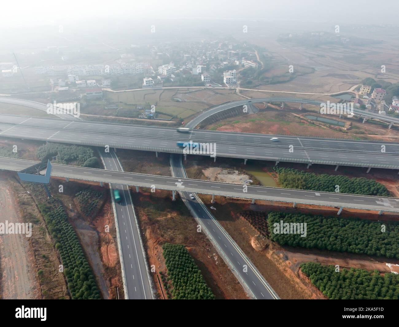 Aerial photography bird-eye view of City Stock Photo - Alamy