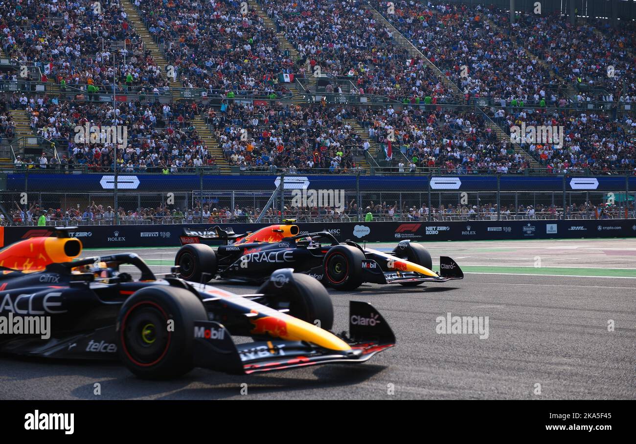 MEXICO City, MEXICO 28. October 2022: Sergio Perez of Mexico (N-11 ...