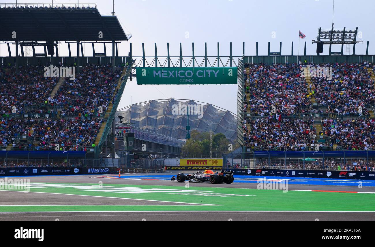MEXICO City, MEXICO 28. October 2022: Sergio Perez of Mexico (N-11 ...