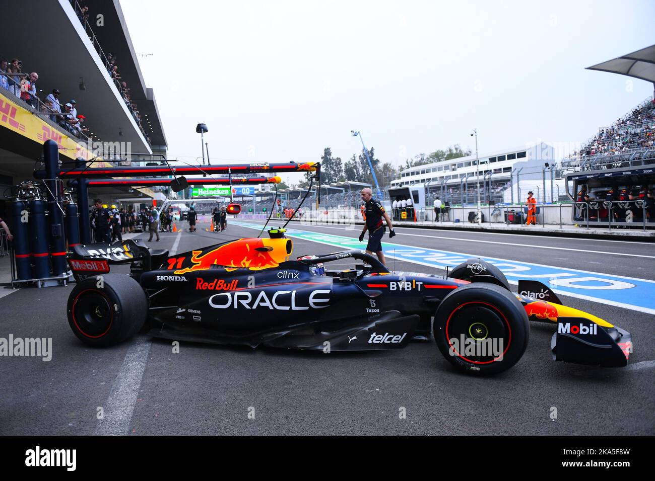 MEXICO City, MEXICO 28. October 2022: Sergio Perez of Mexico (N-11 ...