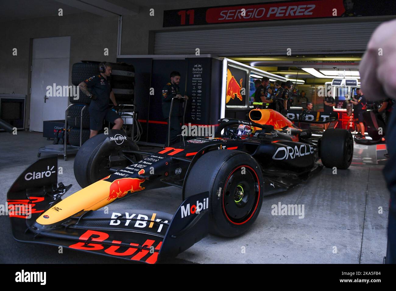 MEXICO City, MEXICO 28. October 2022: Sergio Perez of Mexico (N-11 ...