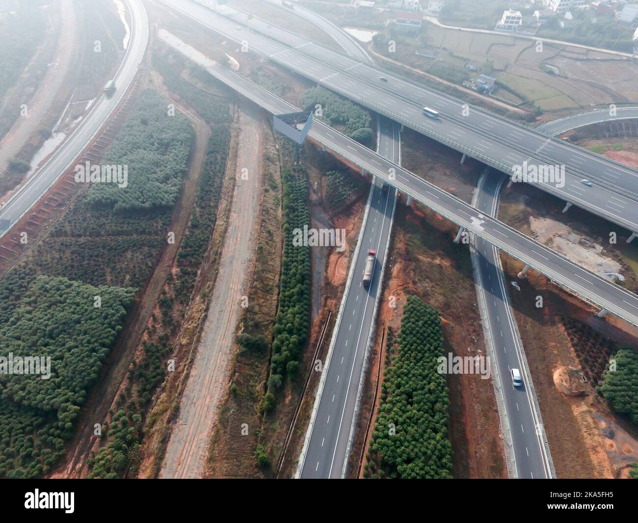 Aerial photography bird-eye view of City Stock Photo - Alamy
