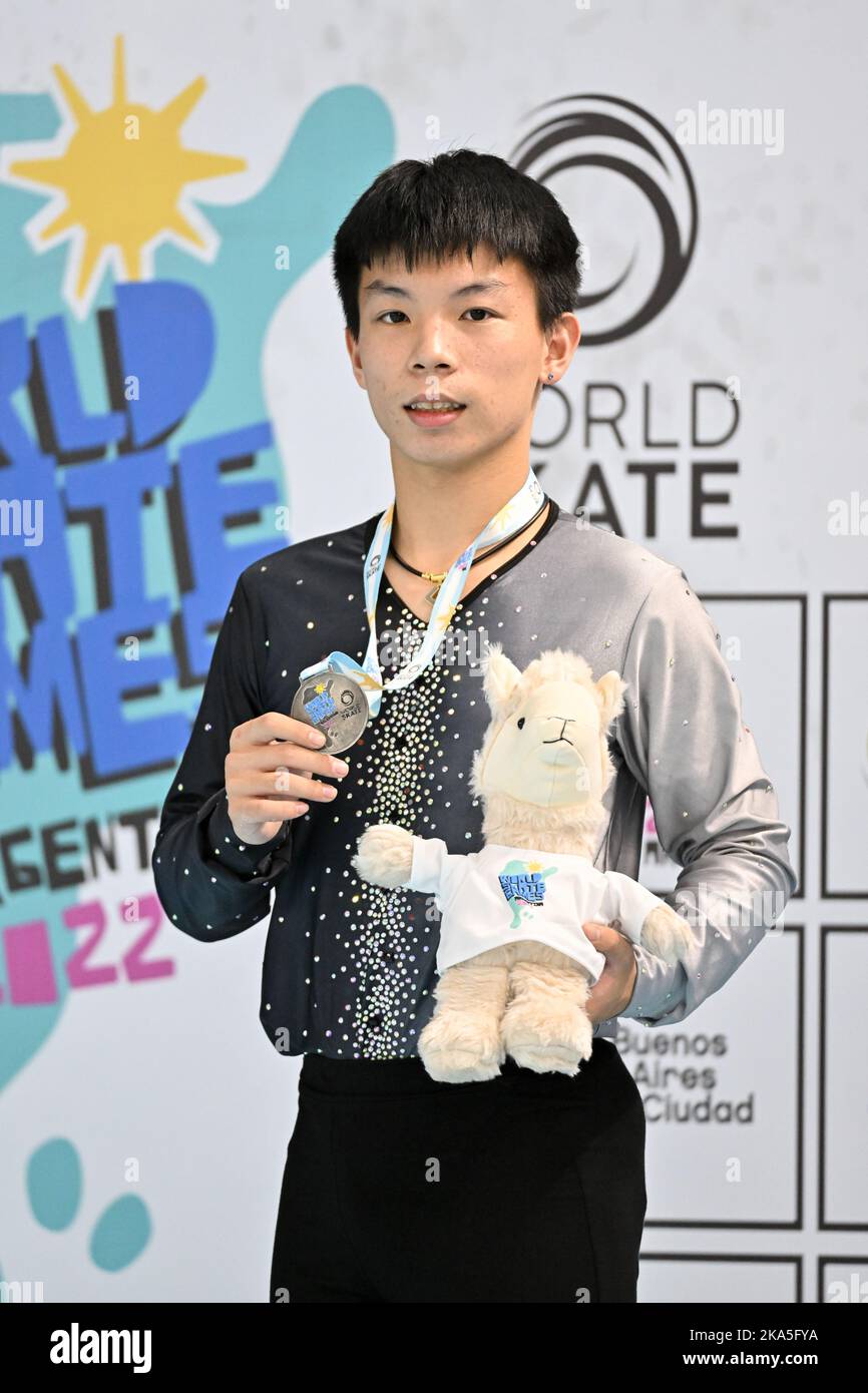 Junior Men Inline Awards, YEN-WEI LIAO, China Taipei, second place ...