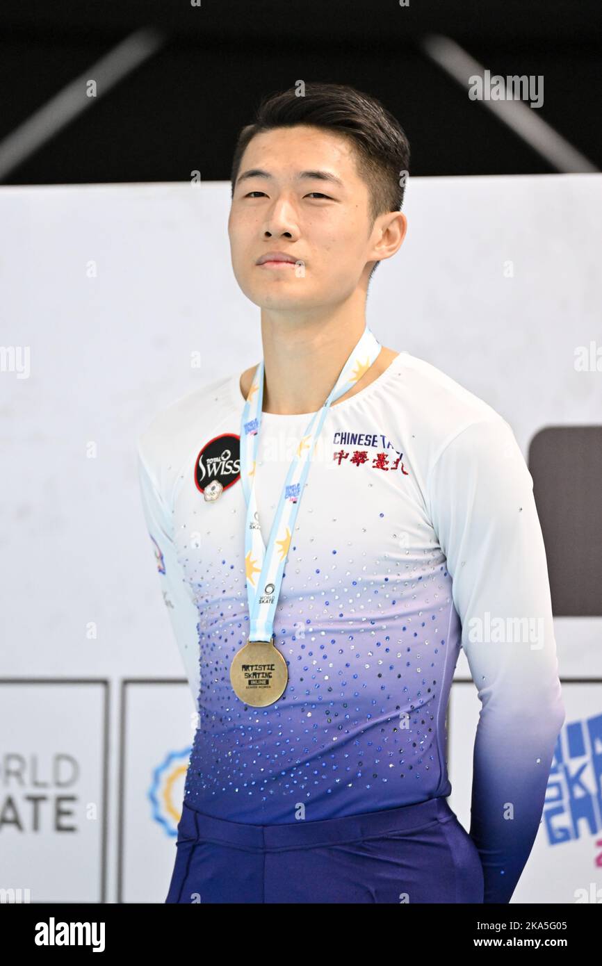 Senior Men Inline Awards, YI-FAN CHEN, China Taipei, first place ...