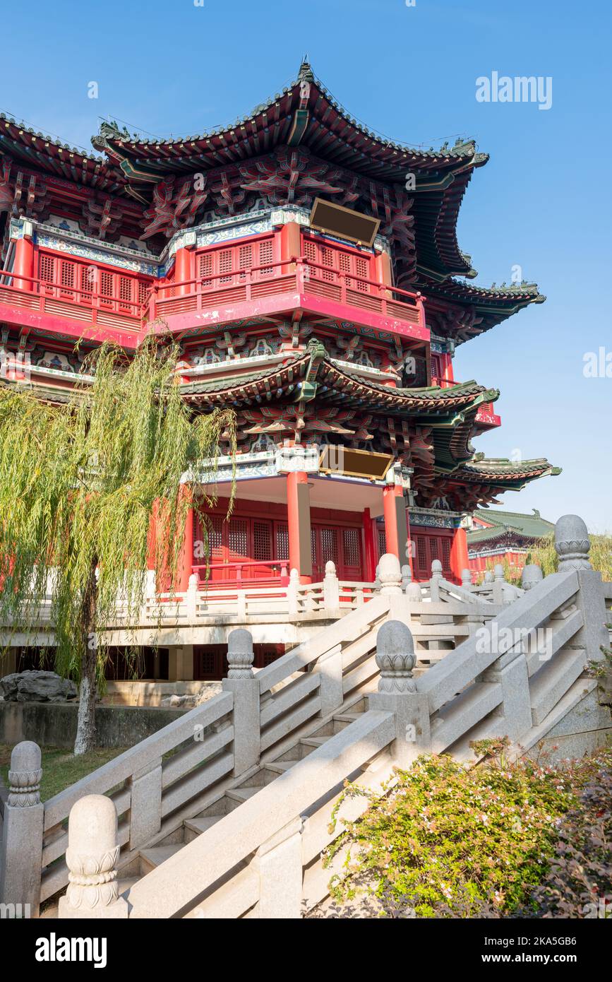 Tengwang Pavilion,Nanchang,traditional, ancient Chinese architecture ...