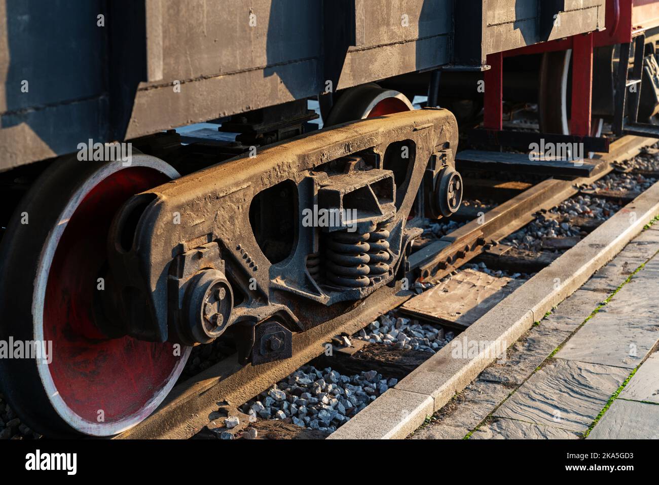 Train production line hi-res stock photography and images - Alamy