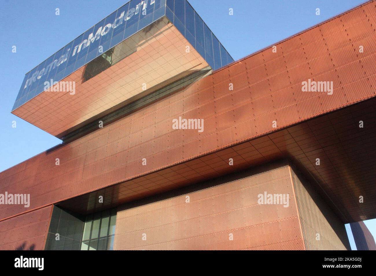 The Remai Modern Art Gallery in Saskatoon, Saskatchewan, Canada Stock ...