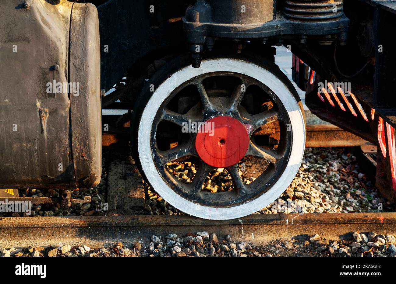 Train wheel factory hi-res stock photography and images - Alamy