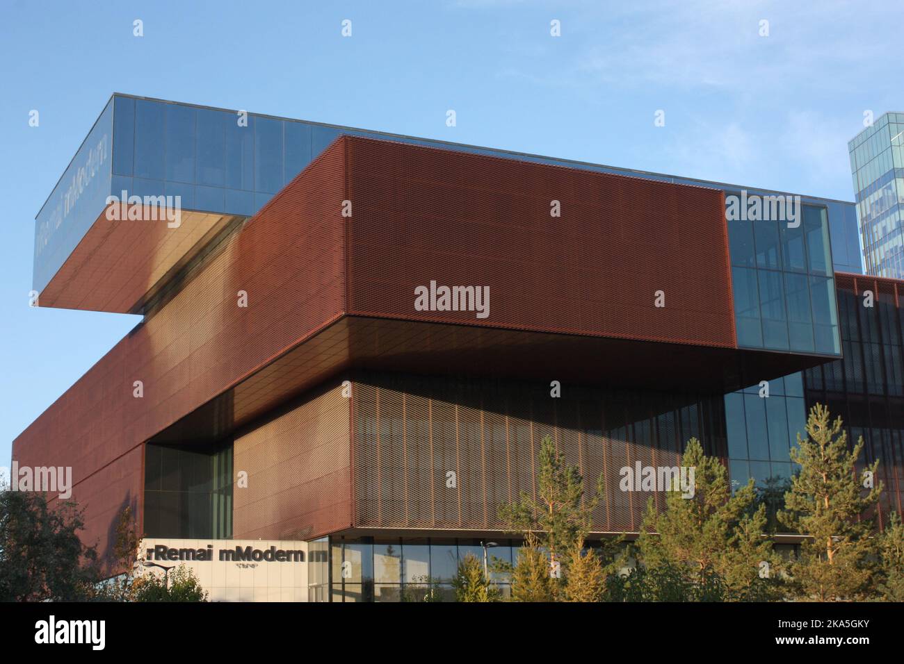 The Remai Modern Art Gallery in Saskatoon, Saskatchewan, Canada Stock ...