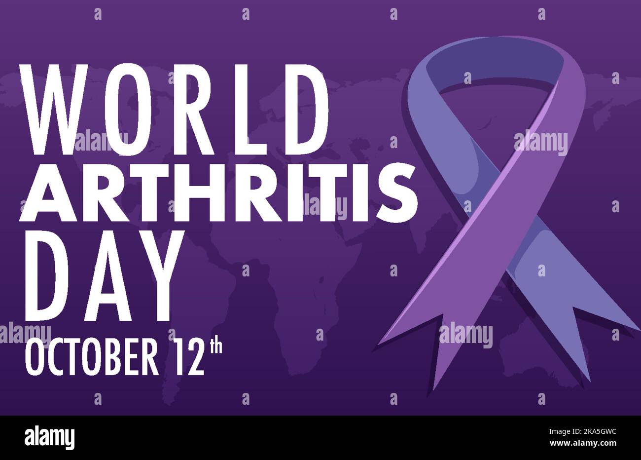 World Arthritis Day Poster Design illustration Stock Vector Image & Art ...